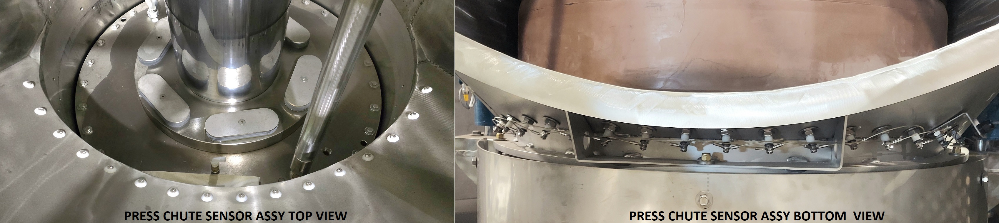 How do I fix a Load Chute blocked error in my press?